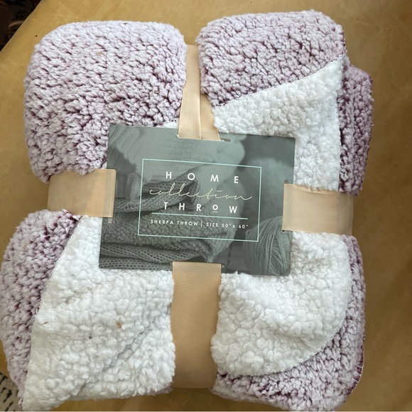 Home Collection | Bedding | Home Collection Sherpa Throw Size 5x60 ...